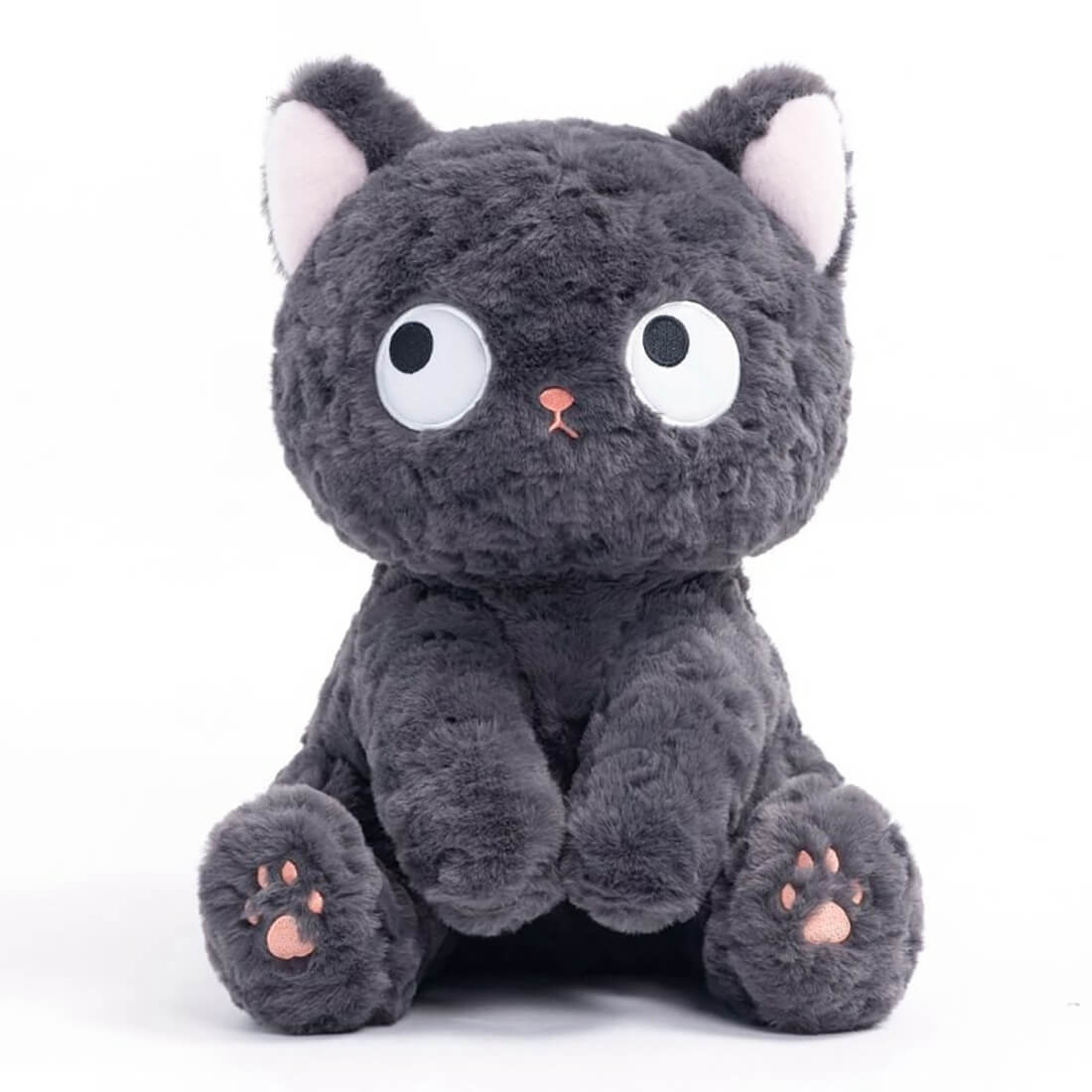 Adorable Black Cat Plush – Meoweirdo