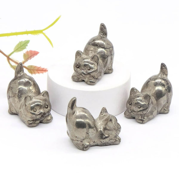 Mini Quartz Crystal Cat Bundle (4 Pcs) – Meoweirdo