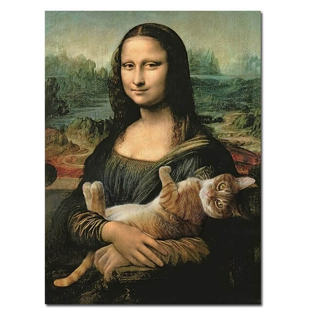 Mona LiCat Wall Art – Meoweirdo