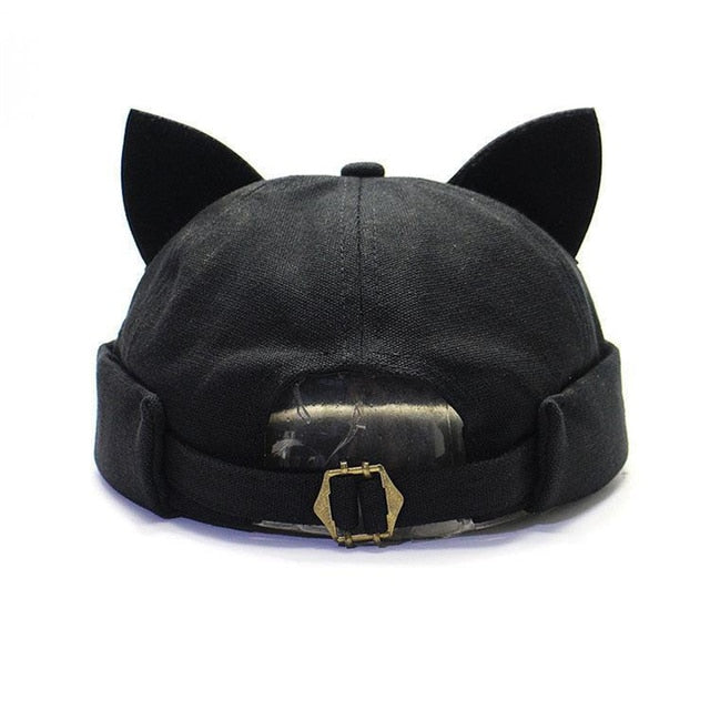 Cat Ear Docker Cap – Meoweirdo